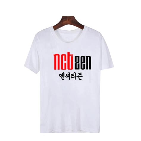 K Pop Nctzen T Shirt Women Stylish Cotton Short Sleeve Kpop Merch Nct