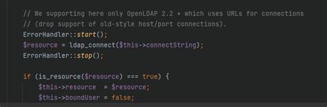 Php No Longer Returns A Resource Issue Laminas Laminas Ldap