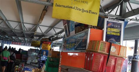 Sneaking A Peak At The New York Times In China Isidors Fugue
