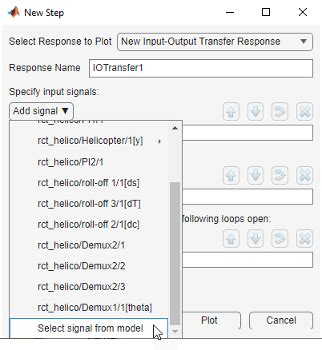 Create Response Plots In Control System Tuner MATLAB Simulink