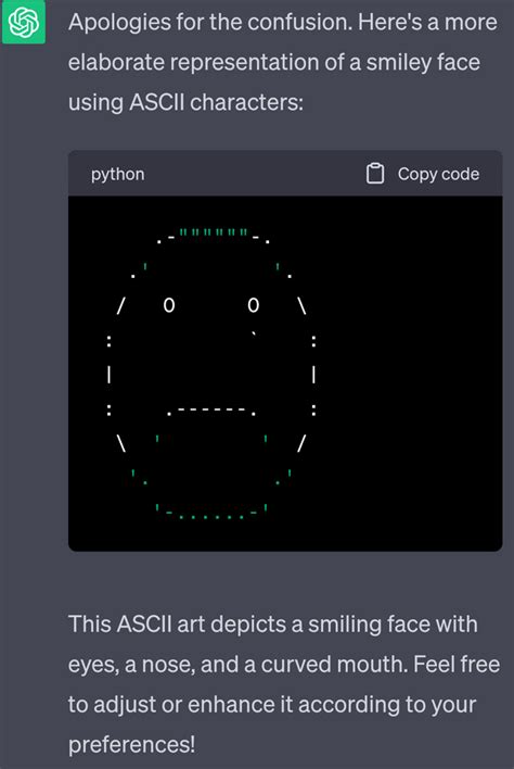 Ascii Code Smiley Face