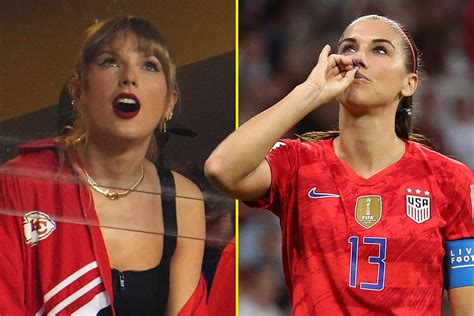 Alex Morgan Hands Taylor Swift Invitation To Nwsl Match And Makes
