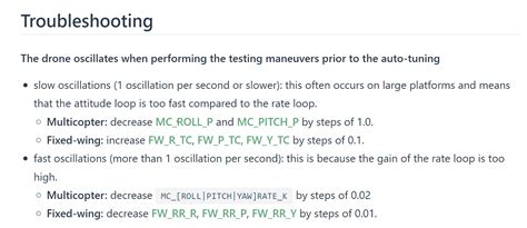 PX4 User Guide Parameter Modification Required Discussion Forum For