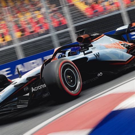 In Photos Bolder Than Bold Meets F1® 23 Atlassian Williams Racing