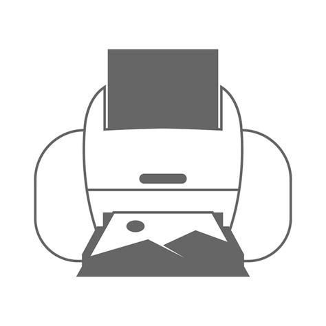Premium Vector Printer Icon Design Illustration