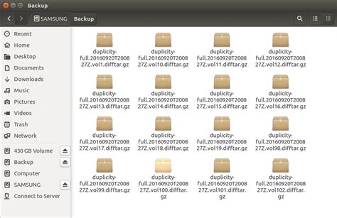 Deja Dup How Do I Restore A Backup From Duplicity Ask Ubuntu