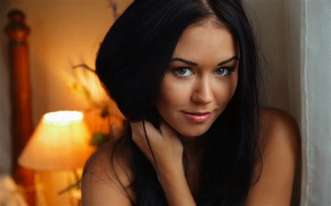 Fond d écran visage femmes maquette portrait les yeux cheveux