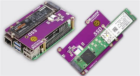 Mcuzone Mps2280 M 2 Nvme Hat Pour Raspberry Pi 5 Prend Un Disque Ssd