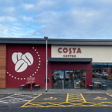 Costa Coffee Drive Thru And Greggs Retail Unit In Longton Intium Construction Ltd