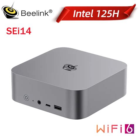Beelink AI мини-ПК SEi14 Intel Core Ultra 5 125H 32 ГБ DDR5 RAM 1 ТБ M ...
