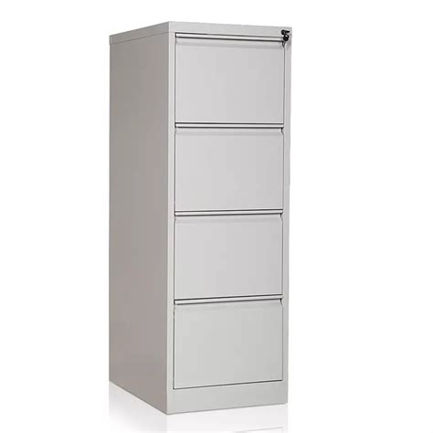 4 Drawers Steel Filing Cabinet Vertical Metal Fling Storage Cabinet