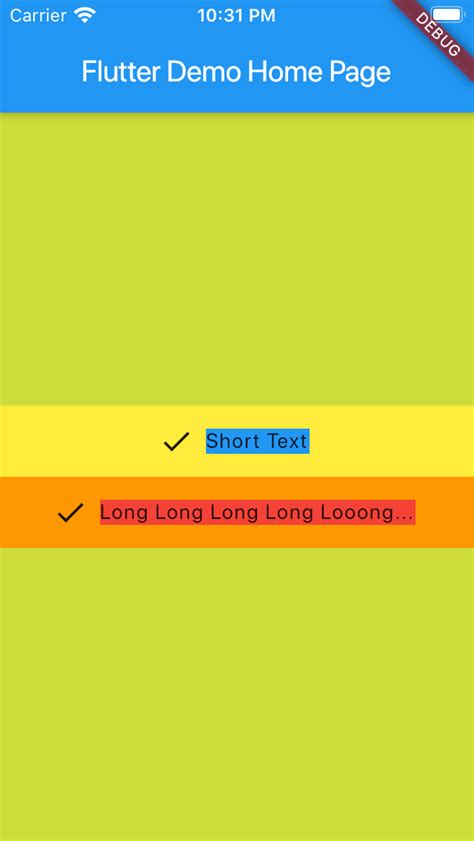 Dart Flatbuttonicon With Overflowing Text In Flutter Stack Overflow