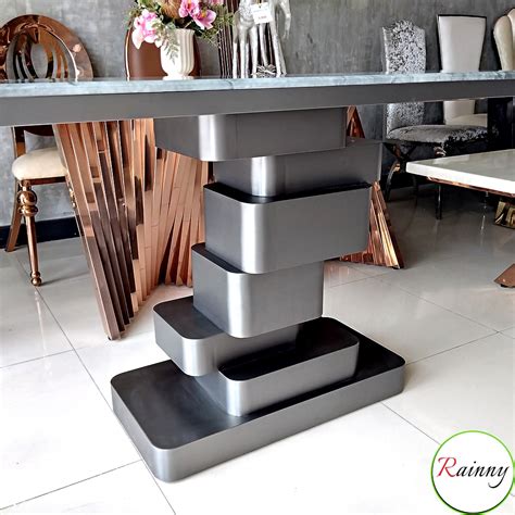 Cs 56 โต๊ะคอนโซลหินอ่อน Rainny Lighting