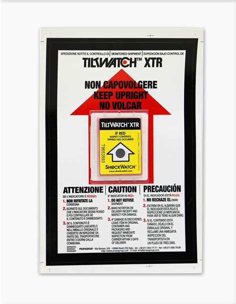 Tiltwatch Xtr Tilt Indicators Tiltwatch Conservatis