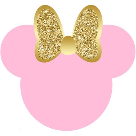 Descargar Imagen De Cabeza Minnie Gold 06 Gratis