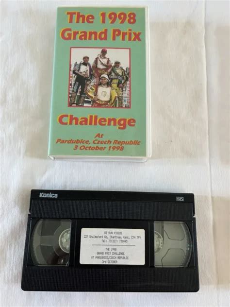 ORIGINAL SPEEDWAY VHS Tape Grand Prix Challenge Pardubice 1998 EUR 1