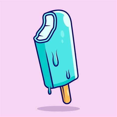 Premium Vector Ice Popsicle Melting Icesicle