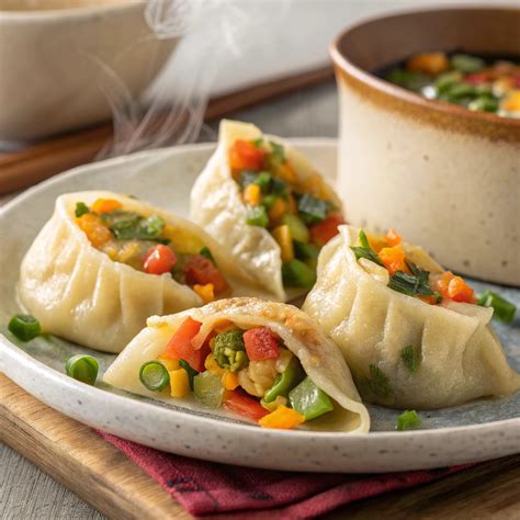 Pan Fried Vegetable Dumplings World Of Cooks