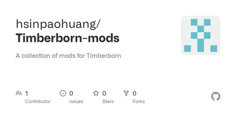 Github Hsinpaohuangtimberborn Mods A Collection Of Mods For Timberborn