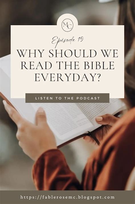Episode 19 Why Should We Read The Bible Everyday An Update On Me