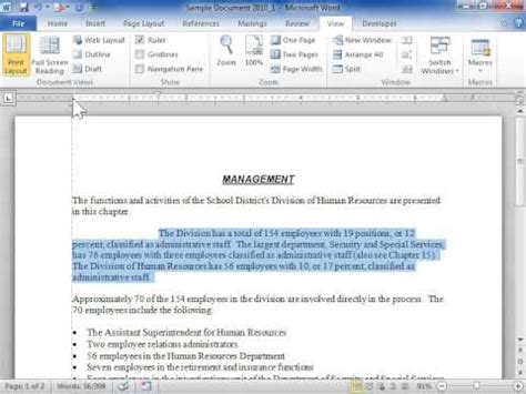Add Right Indent Word Jzalabel
