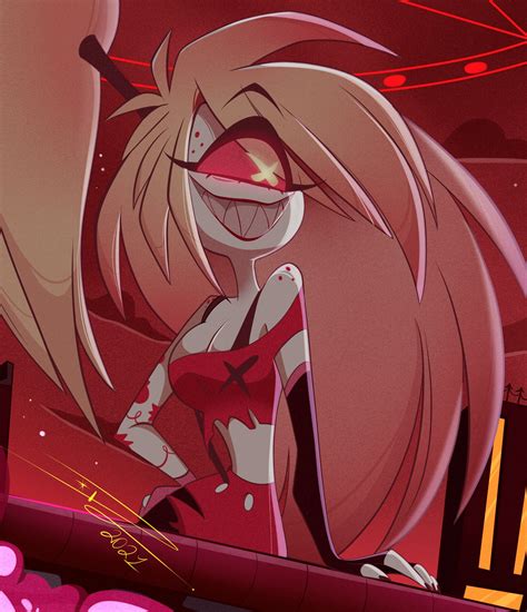 Cherri Bomb Hazbin Hotel Color Palette