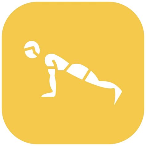 Premium Vector Push Up Vector Illustration Style