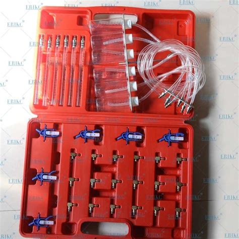Diesel Injector Flow Meter Test Kit Cr Adaptor Fuel Tester Set