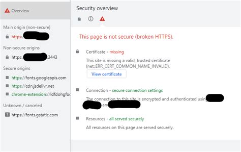 Javascript Routes From Frontend Shown As Insecure In Website