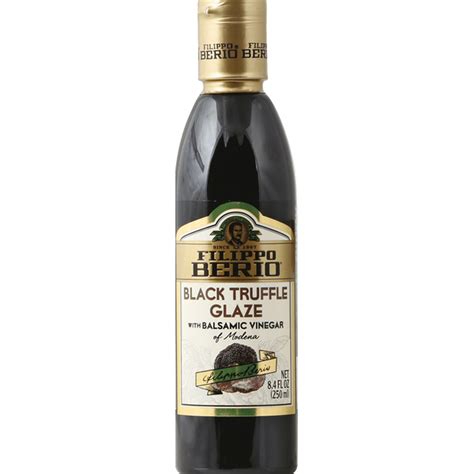 Filippo Berio Glaze With Balsamic Vinegar Of Modena Black Truffle 8