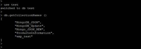 Mongodb Show Collections Learn How To Show Collections In Mongodb