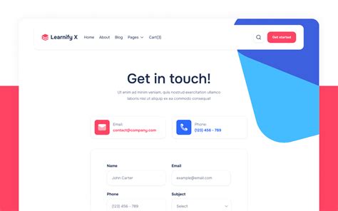 Learnify X School Html5 Responsive Website Template