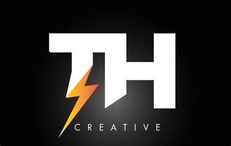 AD Letter Logo Design With Lighting Thunder Bolt Electric Bolt Letter Logo Vector Art