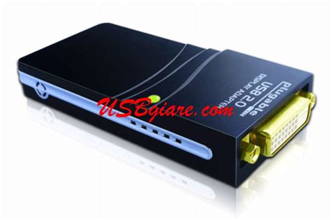 BỘ CHUYỂN USB SANG VGA DVI HDMI USB TO UGA 2 0 MULTI DISPLAY ADAPTER
