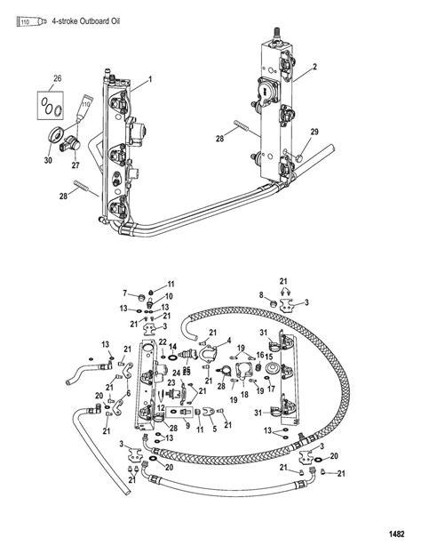 Dive Deep Into The Mercury 200 Optimax Parts Diagram A Detailed Guide