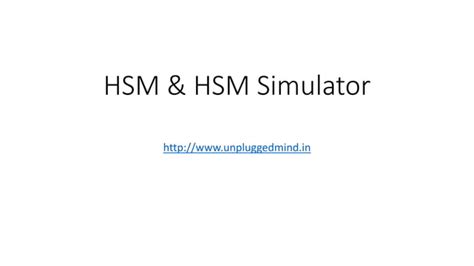 Hsm Hardware Security Module Ppt