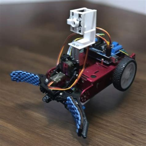 Jual Gripper Servo Robot Edukasi Steam Add On Robot Transporter Dan