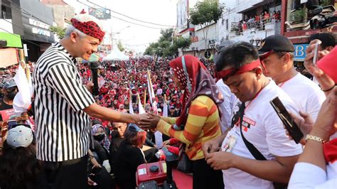 Ganjar Mentoring 1 000 Pelaku UMKM Di Nganjuk Bicara Soal Pemasaran