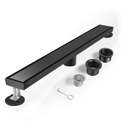 Buy 24 Inch Linear Shower Drain With Reversible 2 In 1 Flat And Tile