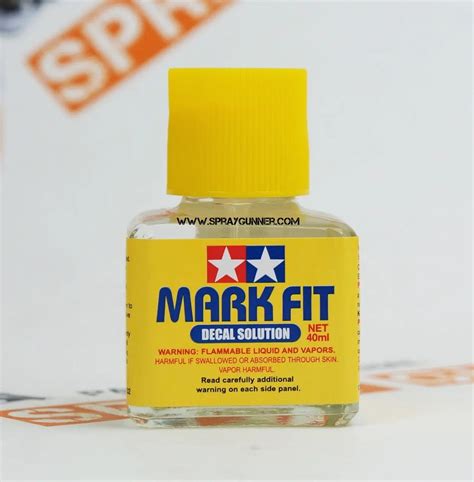 Tamiya Mark Fit Decal Solution - SprayGunner