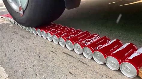 Crushing Crunchy Fizzy Sharp And Funny Things By Car Funny Objects