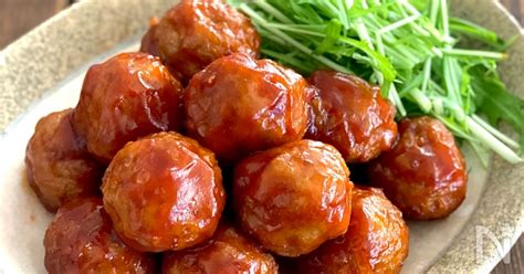 【肉団子の甘酢あん】たっぷりのあんが絡む絶品中華 レシピサイトnadia