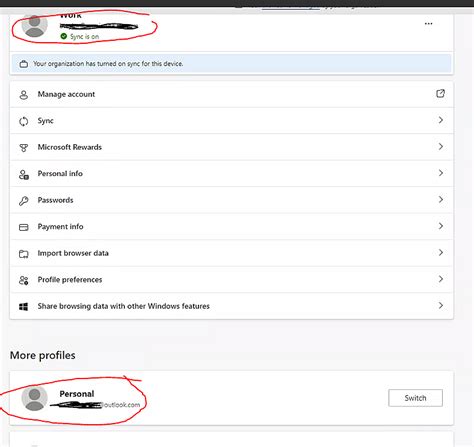User Is Unable To Switch Profiles In Microsoft Edge Software Spiceworks Community