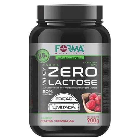 Whey Protein Concentrado Zero Lactose Frutas Vermelhas Shopee Brasil