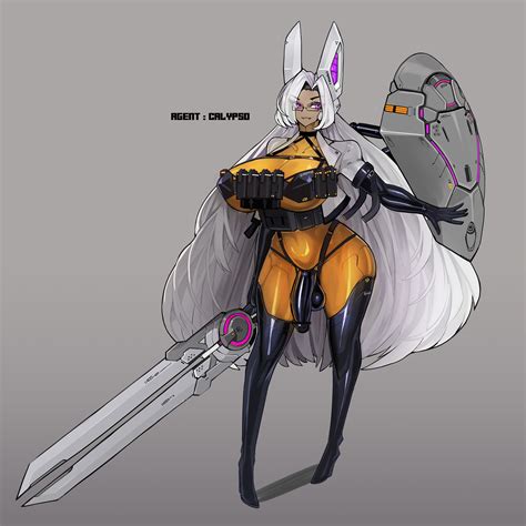 Platinum1945 Original Highres 1futa Ammunition Pouch Arm At Side Armor Bar Censor Black