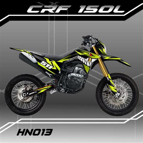 Jual DEKAL STIKER VARIASI Decal Stiker Dekal Stiker Honda Crf Full Body Kode A GS