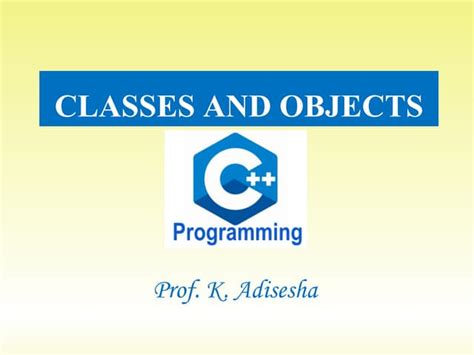 Object Oriented Programming Using C Pptx