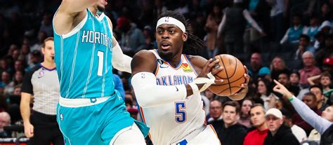 Recap Thunder At Hornets Oklahoma City Thunder