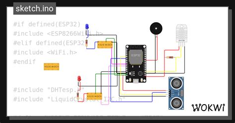 Wokwi Online ESP STM Arduino Simulator