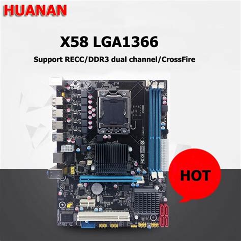 [visit To Buy] Huanan Intel Lga 1366 X58 Motherboard Usb3 0 Lga1366